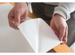 How to apply sticky back plastic | Ideas & Advice | DIY at B&Q